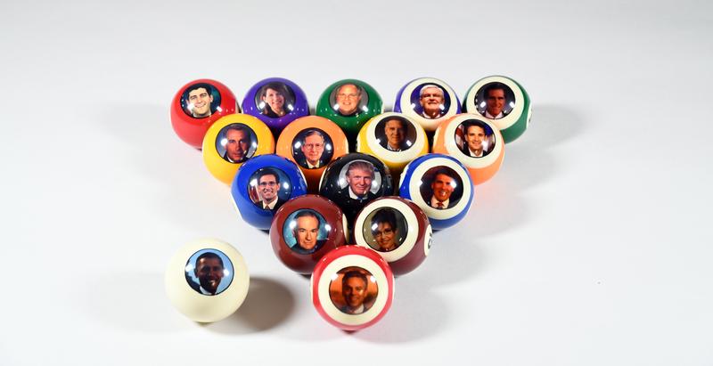 Political Figure Billiard Balls – All Artifacts – Barack Obama ...