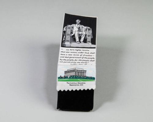 Lincoln Memorial Bookmark – All Artifacts – Barack Obama Presidential ...