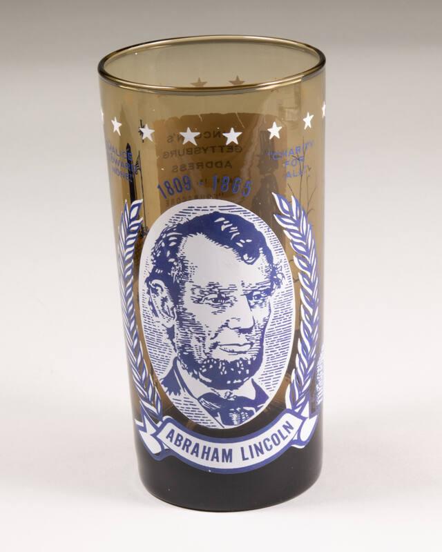 Abraham Lincoln Drinking Glass – All Artifacts – Barack Obama ...