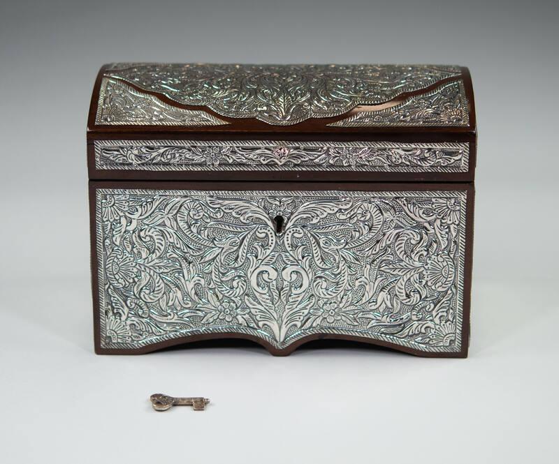 Wood Box with Silver Overlay – All Artifacts – Barack Obama ...