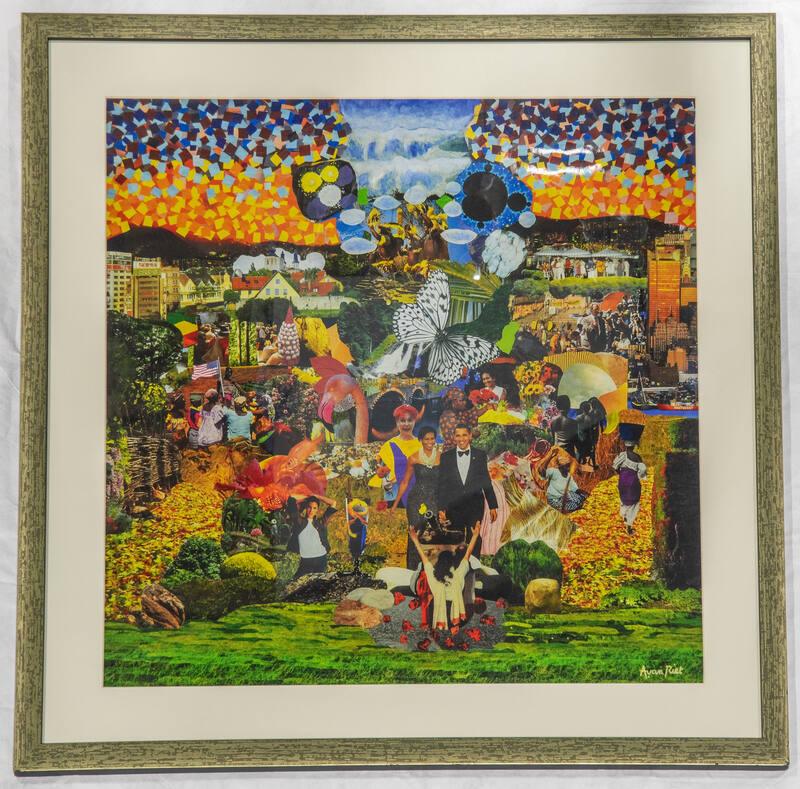 Collage Print of the President and First Lady – All Artifacts – Barack ...