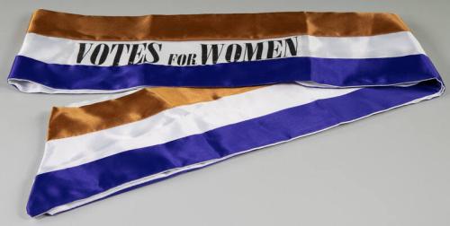 Women's Suffrage Sash – All Artifacts – Barack Obama Presidential ...