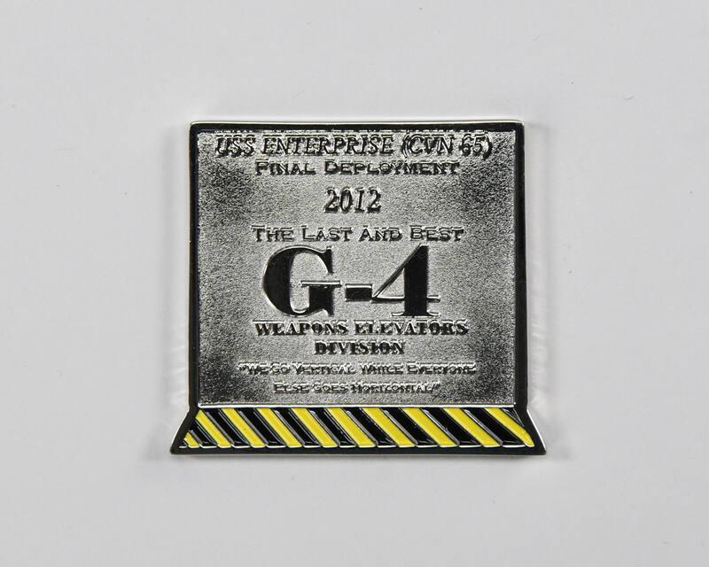 USS Enterprise Challenge Coin – All Artifacts – Barack Obama ...