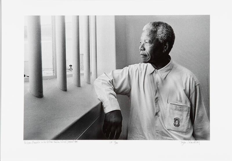 Nelson Mandela in his cell on Robben Island (revisit), 1994 – All ...