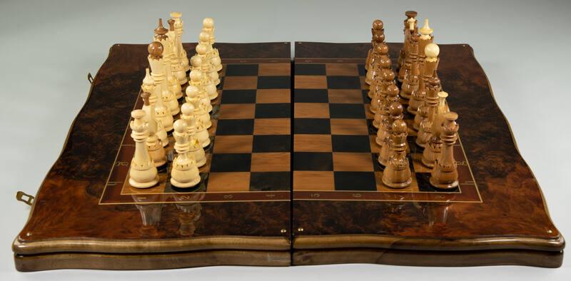 Wood Chess Pieces – All Artifacts – Barack Obama Presidential Library ...