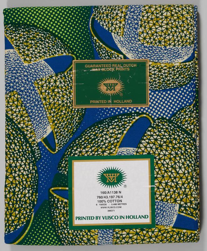 Bolt of Fabric with Wax Print Pattern – All Artifacts – Barack Obama ...