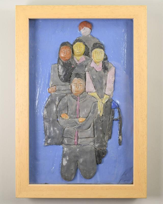 Clay Sculpture of People in Shadow Box – All Artifacts – Barack Obama ...