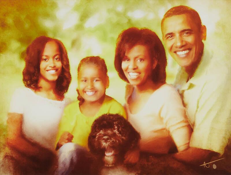 Portrait of the First Family – All Artifacts – Barack Obama ...